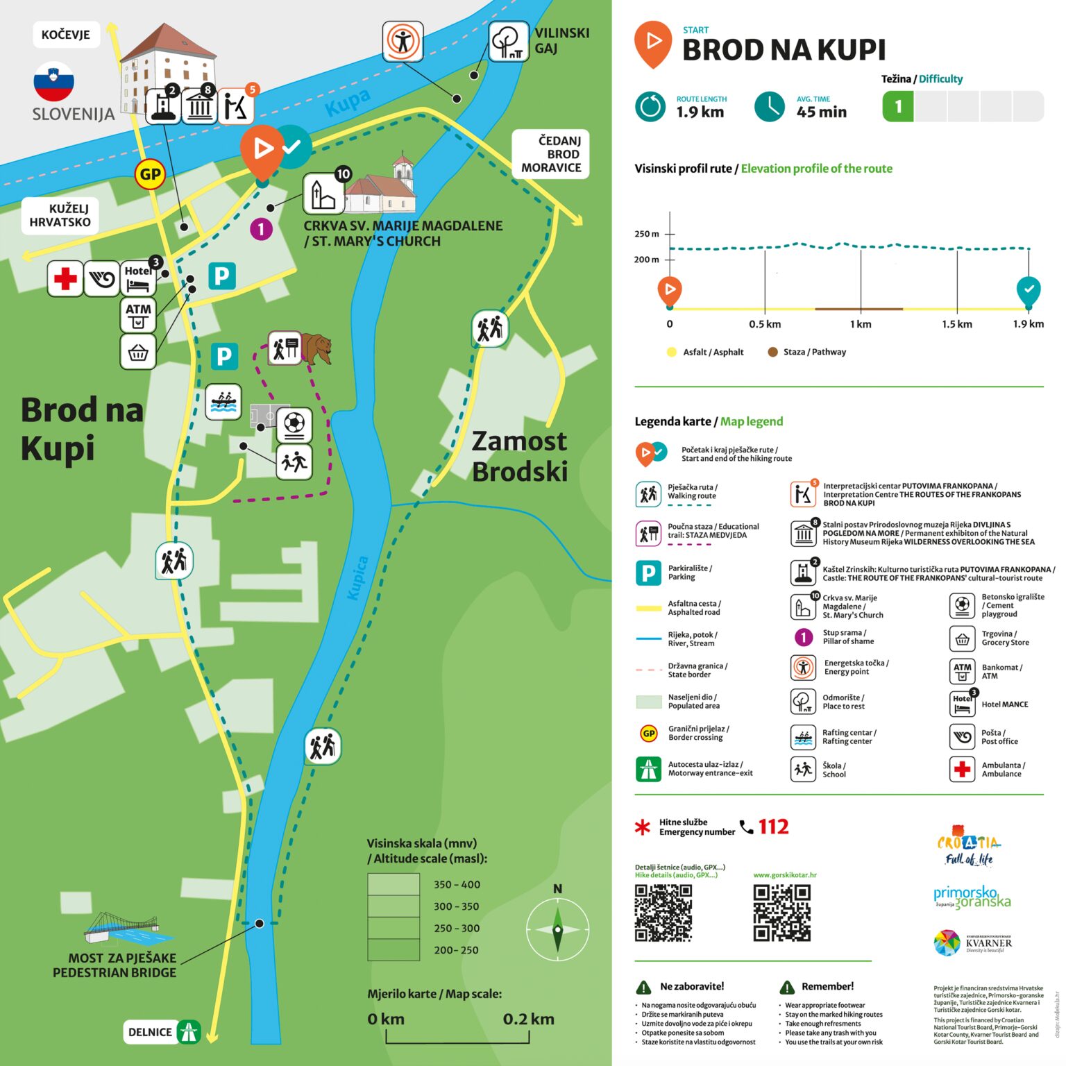 Brod na Kupi – Vilinski Gaj – Kupica – Gorski kotar