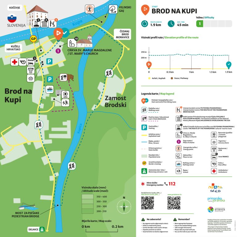 Brod na Kupi – Vilinski Gaj – Kupica – Gorski kotar